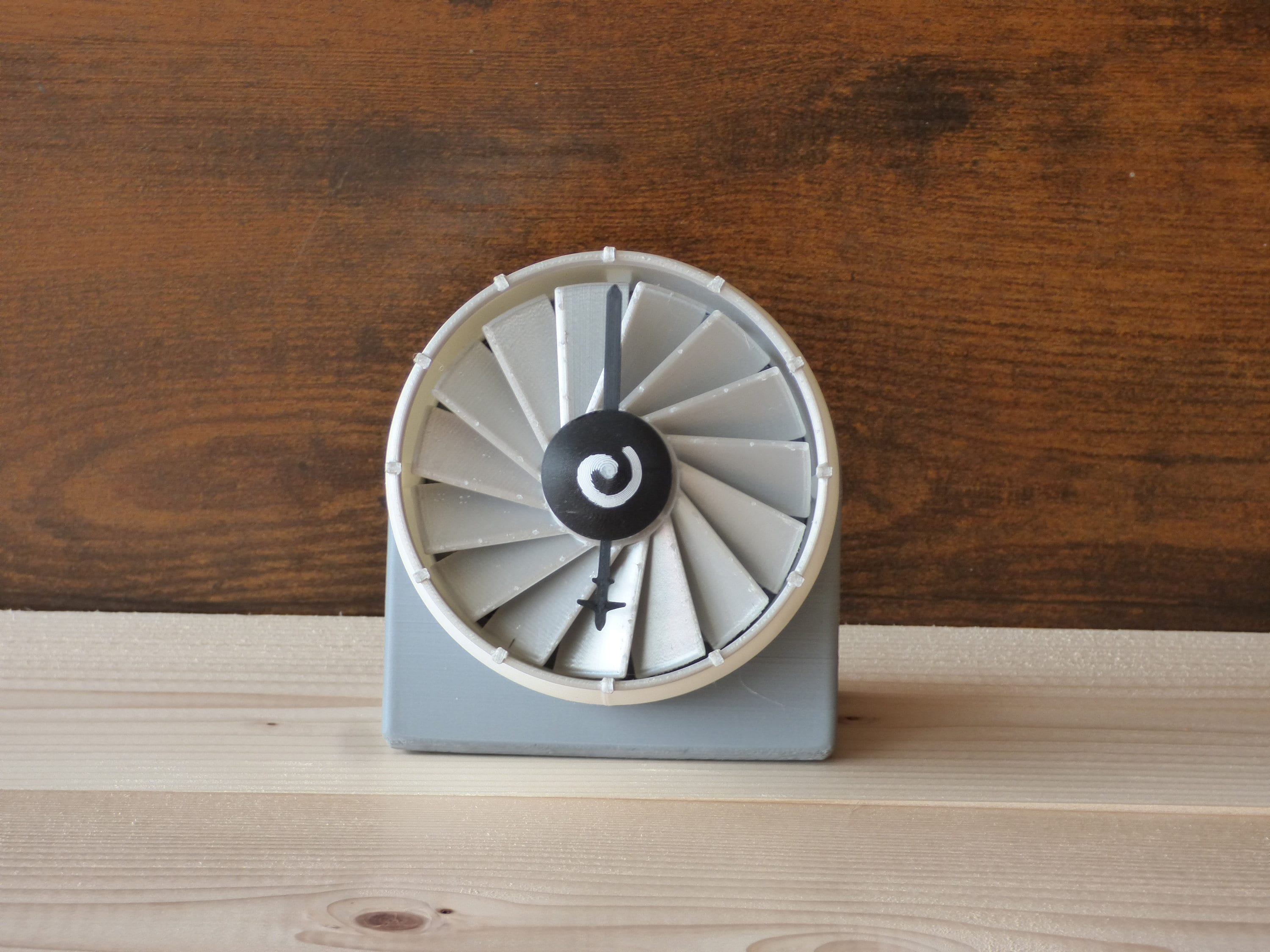 Aviation Jet Engine Desk Clock - Etsy