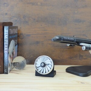 Aviation Jet Engine Desk Clock - Etsy