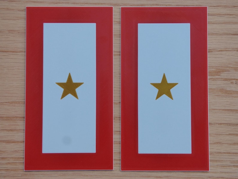 Gold Star/ Blue Star Family Flag Magnet - Etsy