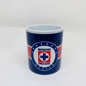 11 Oz Taza Magica Negra Mate Cruz Azul Personalizada. Matte Black Color ...