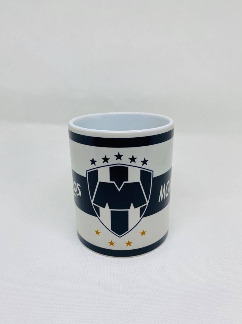 11 Oz Matte Black Color Changing Mug Rayados De Monterrey - Etsy