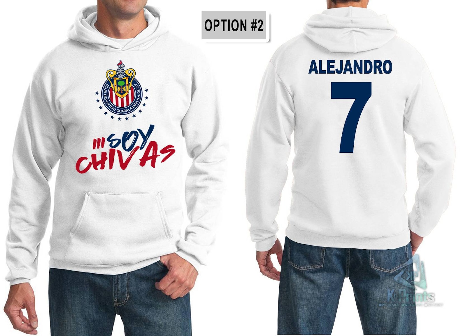 Hoodie Chivas De Guadalajara. Sport Polyester Hoodie. Custom | Etsy