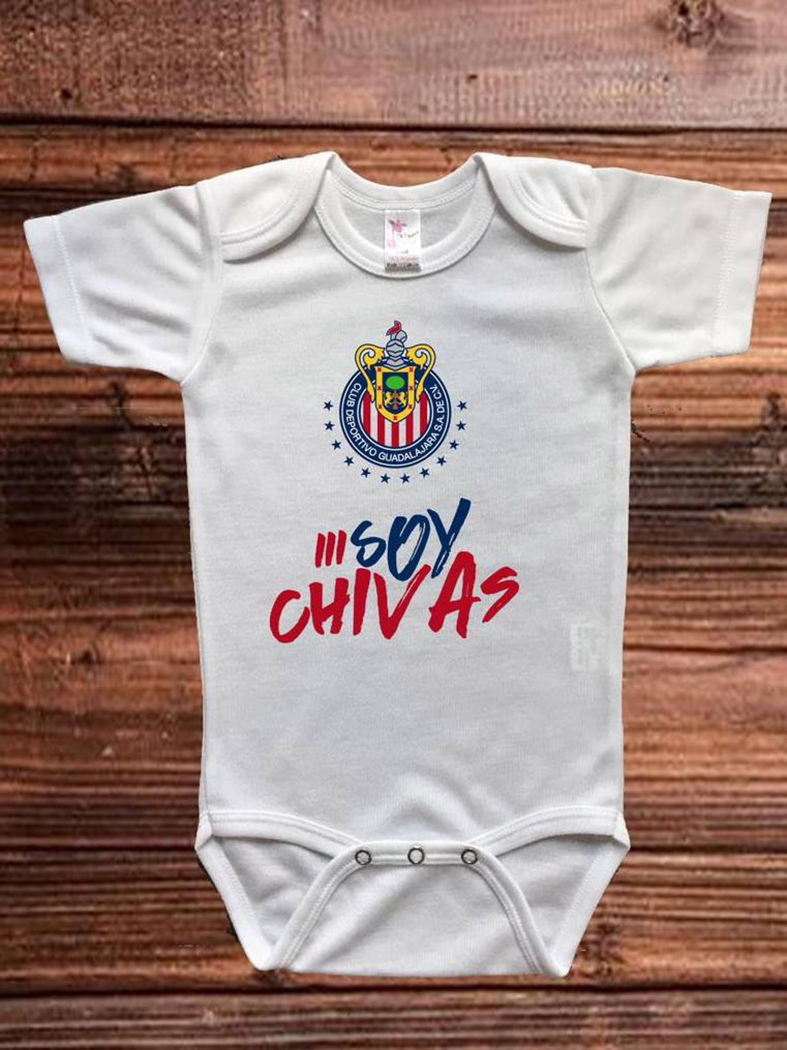 Chivas De Guadalajara Baby One Piece Bodysuit. Panalero Bebe - Etsy
