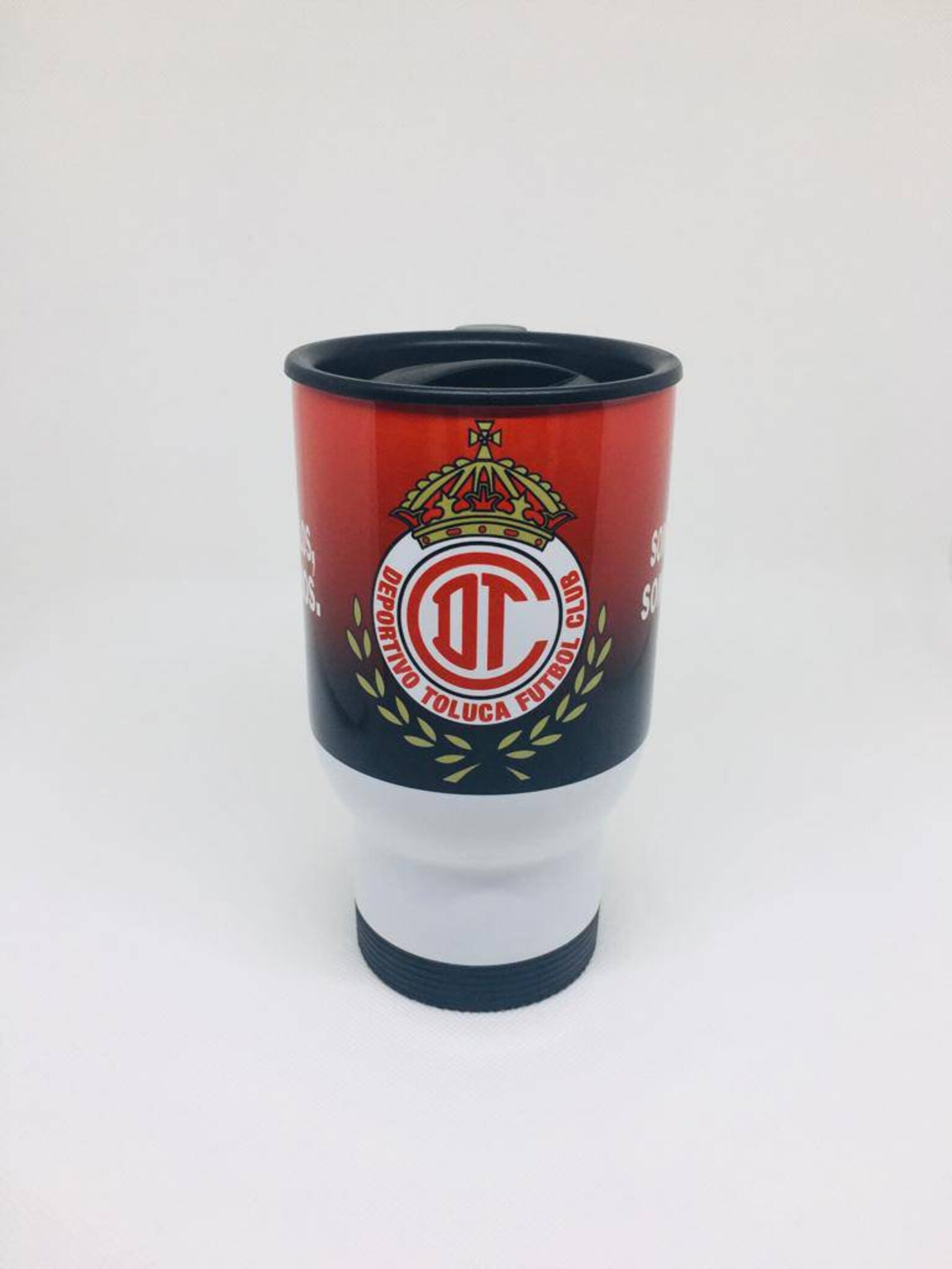 Termo Club Deportivo Toluca 16 Oz Stainless Steel Travel Mug White ...