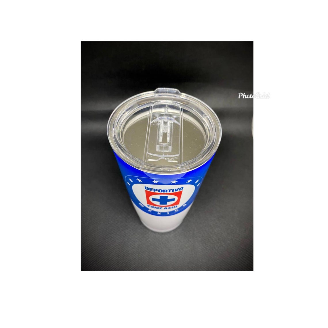 Termo Cruz Azul 20 Oz Stainless Steel Tumbler White. Coffee Mug Maquina ...