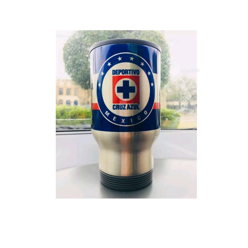 Termo Cruz Azul 16 Oz Stainless Steel Travel Mug. Coffee Mug - Etsy