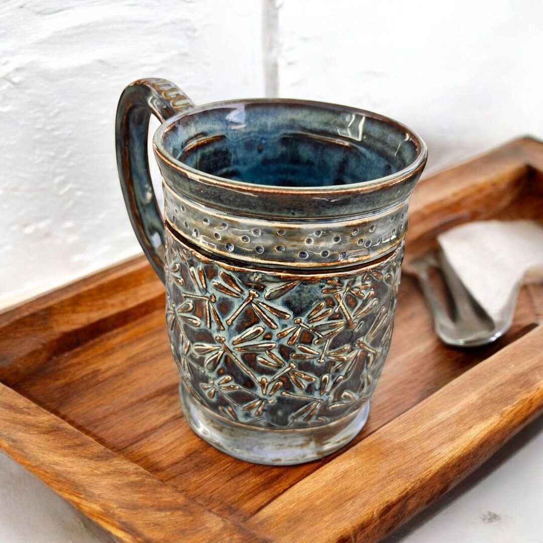 Handmade Artisan Coffee Mug One of a Kind Handmade Pottery Mug Unique ...