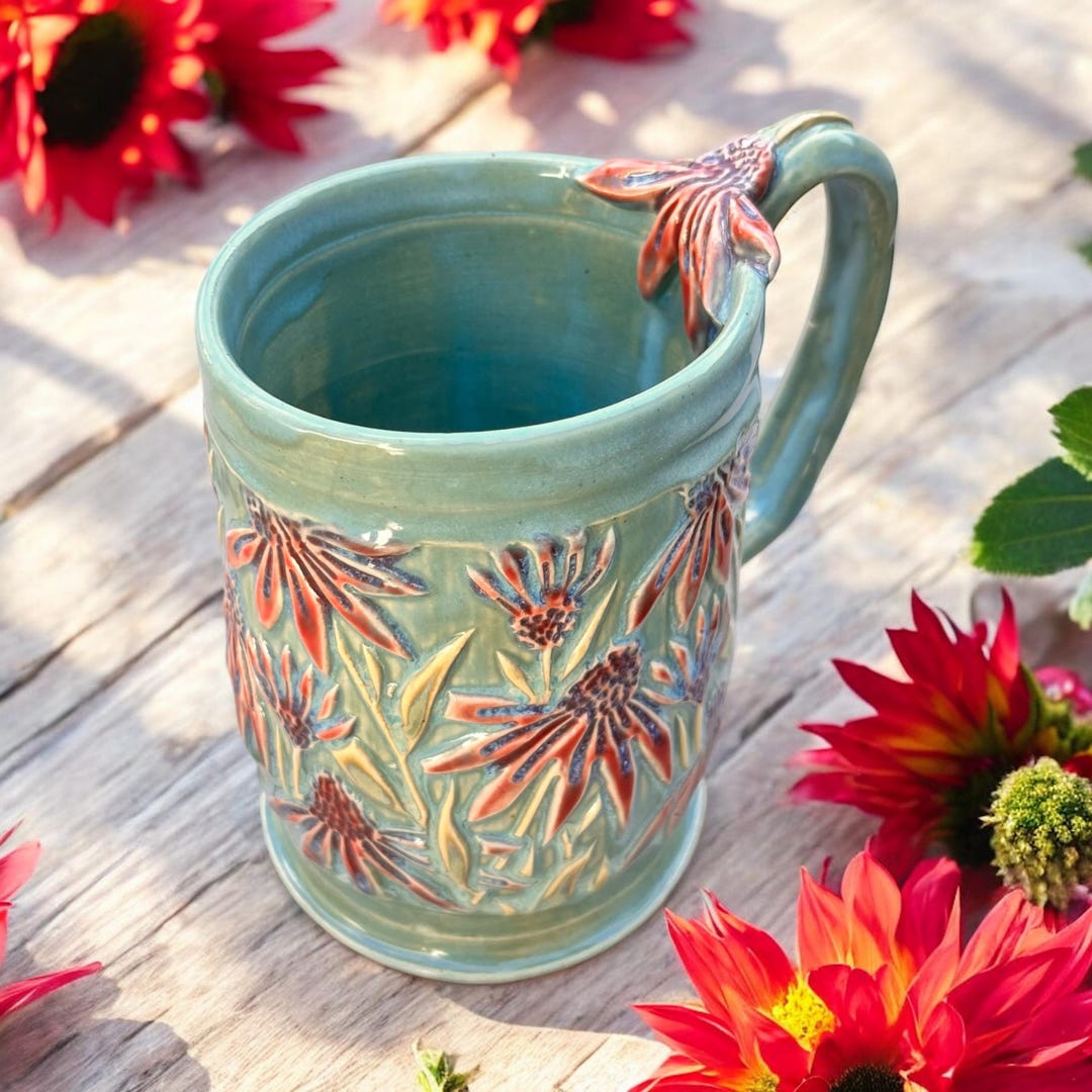 Handmade Artisan Coffee Mug One of a Kind Handmade Pottery Mug Unique ...