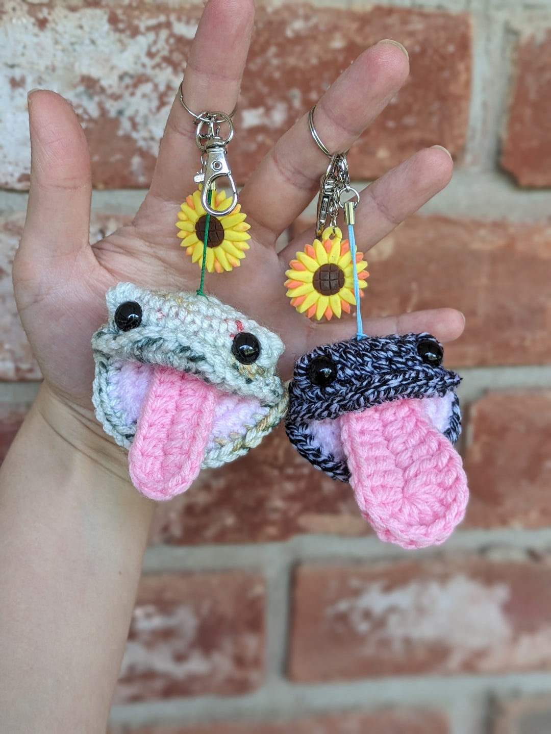 PATTERN ONLY Frog Head Keychain PDF Download - Etsy