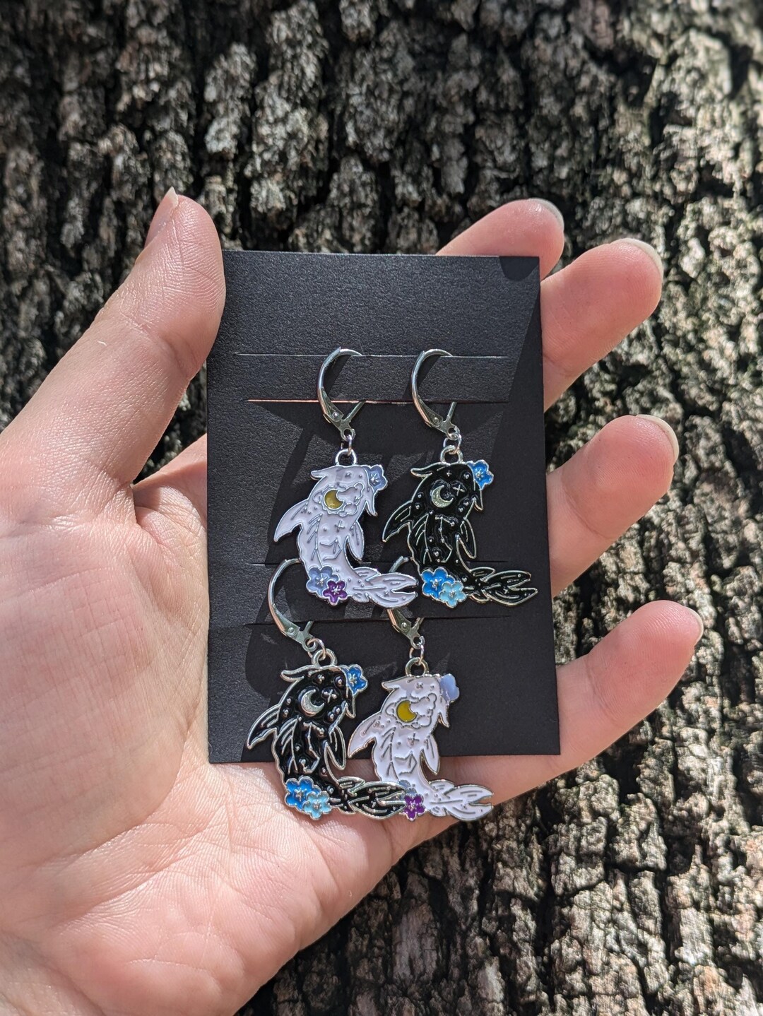 Koi Fish 4 Pack Hand Assembled Stitch Markers Crochet Stitch Markers ...