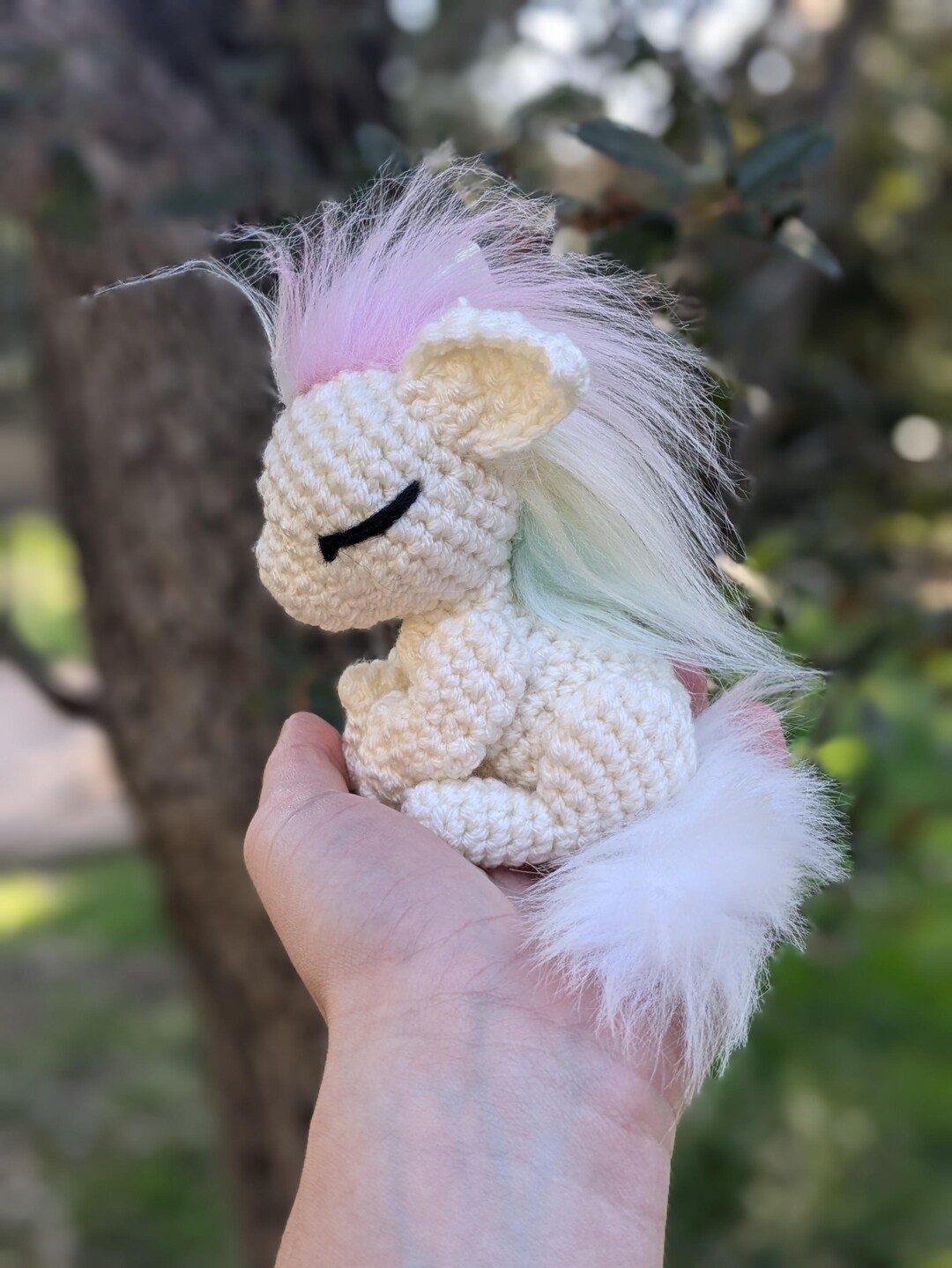 Dream Pony Crochet Pattern: Amigurumi Horse (PDF File) - Etsy