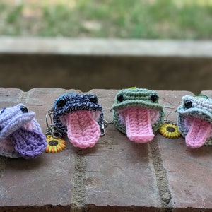 PATTERN ONLY Frog Head Keychain PDF Download - Etsy