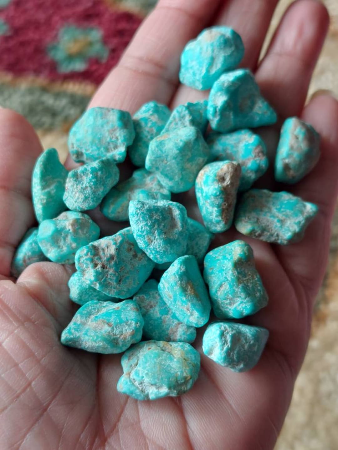Turquoise PETIT Chunks (sleeping Beauty)-arizona Mine [**price is for ...