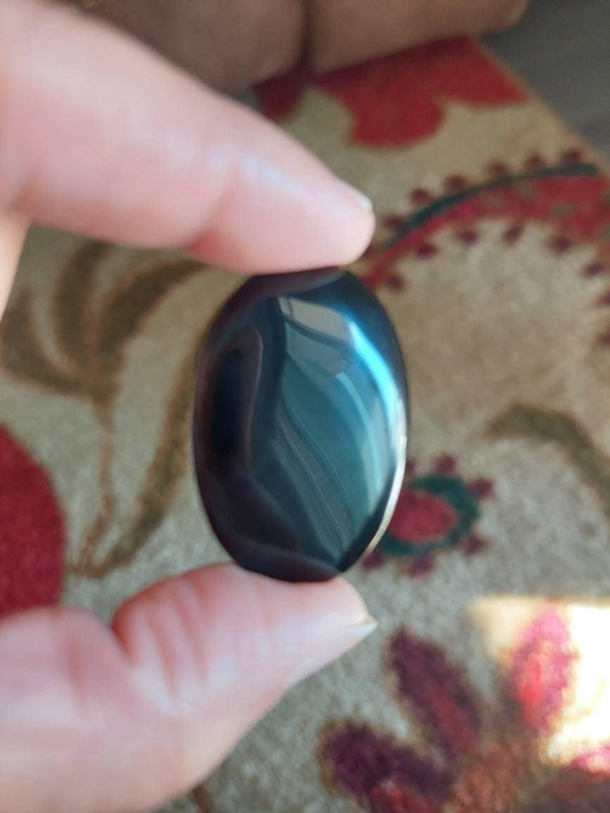 Black Nephrite JADE california Origin Natural High Grade | Etsy