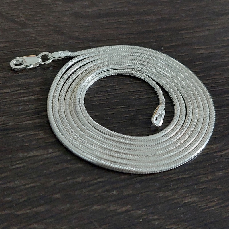 22 Inch Silver Chain - Etsy