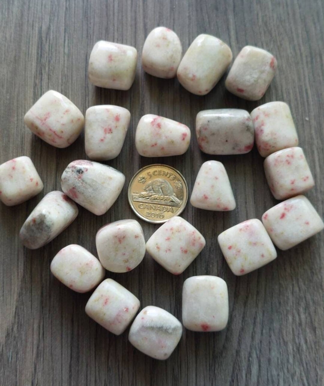 Tumbled Cinnabrite (cinnabar): Spain Origin; Petit Crystals - Etsy UK
