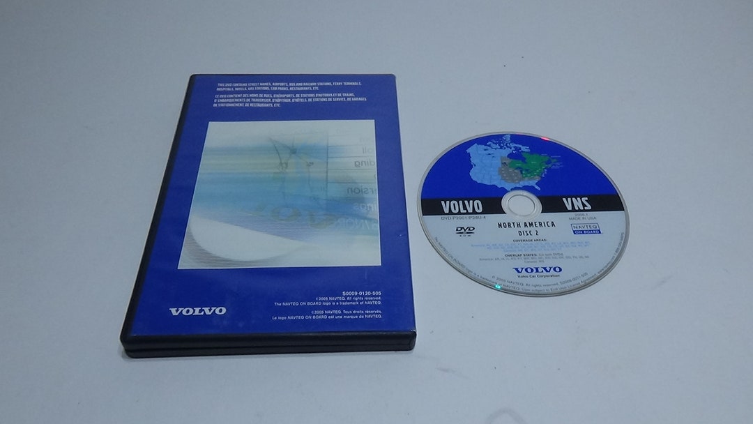 2002-2007 Volvo XC90 Navigation DVD Map Disc West Coast Disc 2 - Etsy