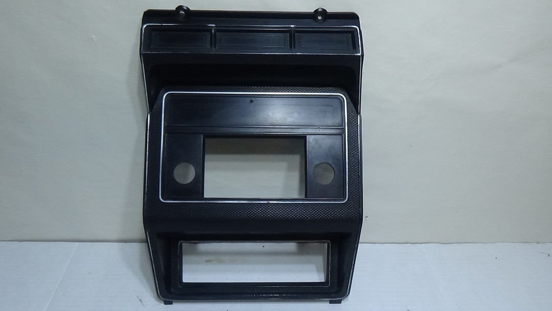 1980-1986 Ford F150 F250 F350 Bronco Radio Heater Control Bezel Black ...