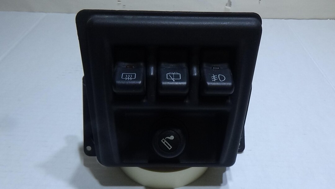 1997-2002 Jeep Wrangler TJ Dash Switch Panel Fog Wiper Defrost Switch ...