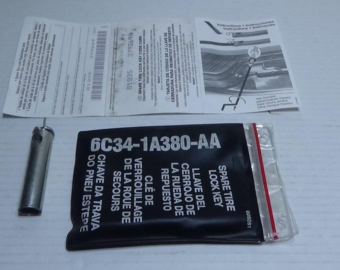 Ford F250 F350 Spare Tire Key Lock 6C34-1A380-AA 81335-379269N - Etsy
