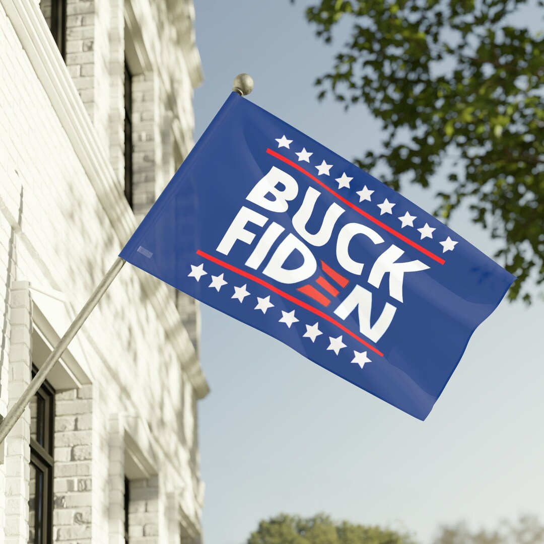 Buck Fiden Flag 60 in X 36 In - Etsy