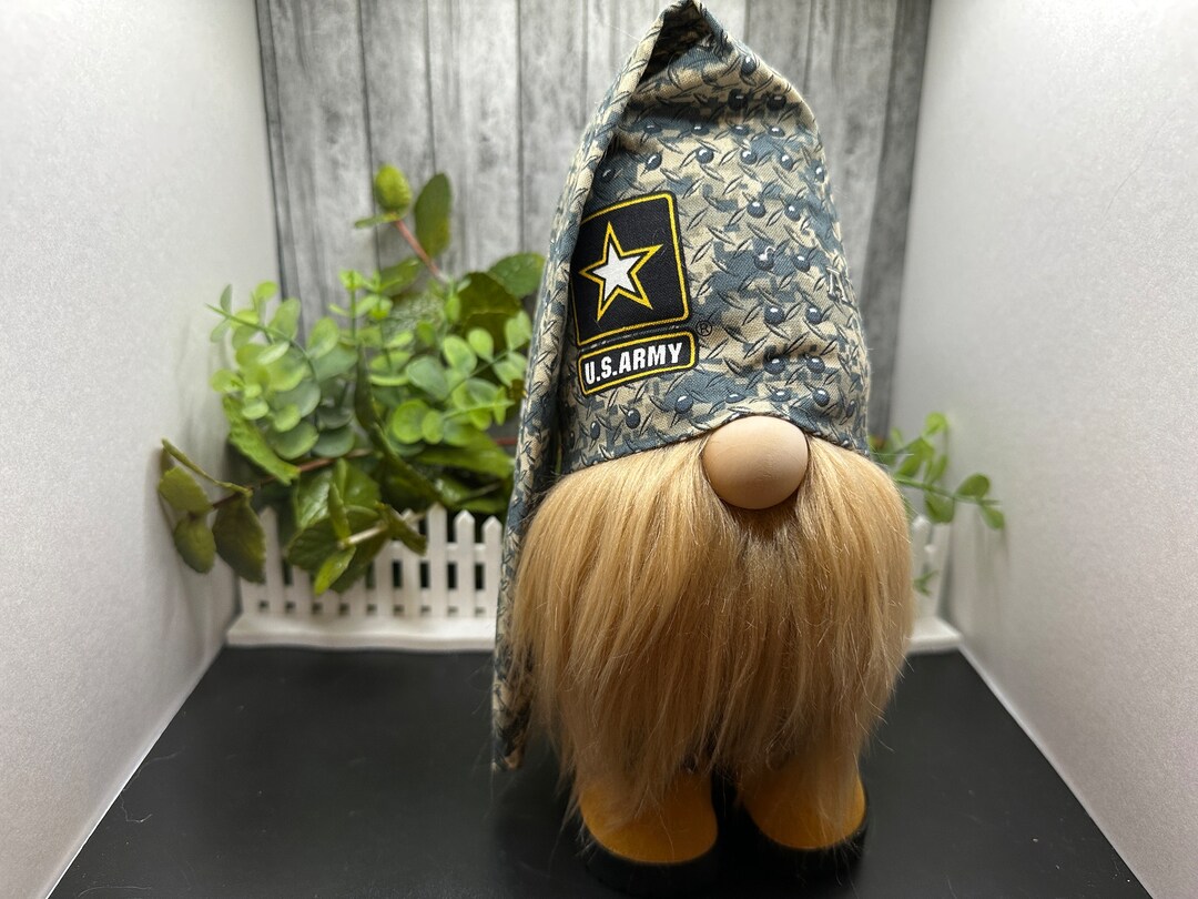 Army Gnome | Soldier Appreciation | Home and Office Decor - Etsy