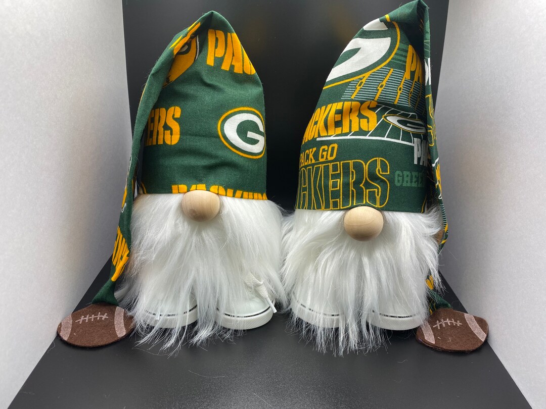 Green Bay Packers Gnome Sports Gnomes Football Gnomes - Etsy