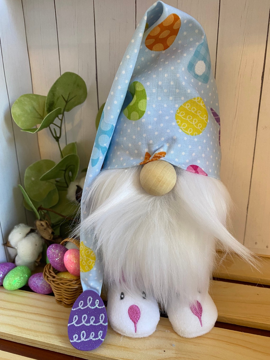Easter Egg Gnome | Spring Gnomes | Home & Office Decor - Etsy