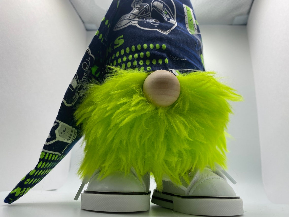 Seattle Seahawks Gnome Football Sports Gnomes Home and - Etsy