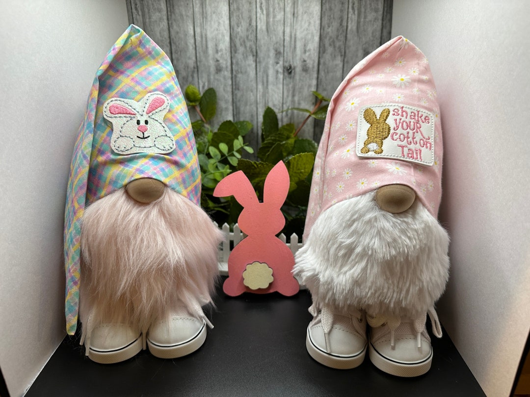 Easter Bunny Gnomes | Spring Gnome | Home & Office Decor - Etsy