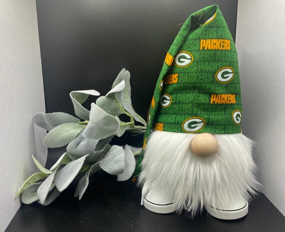 Green Bay Packers Gnome Go Pack Go Gnome Sports Gnomes | Etsy