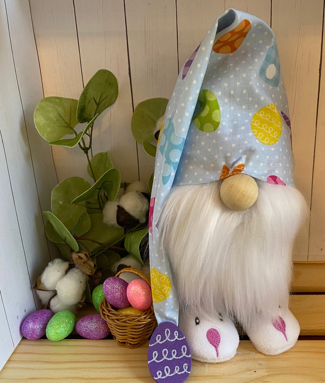 Easter Egg Gnome | Spring Gnomes | Home & Office Decor - Etsy