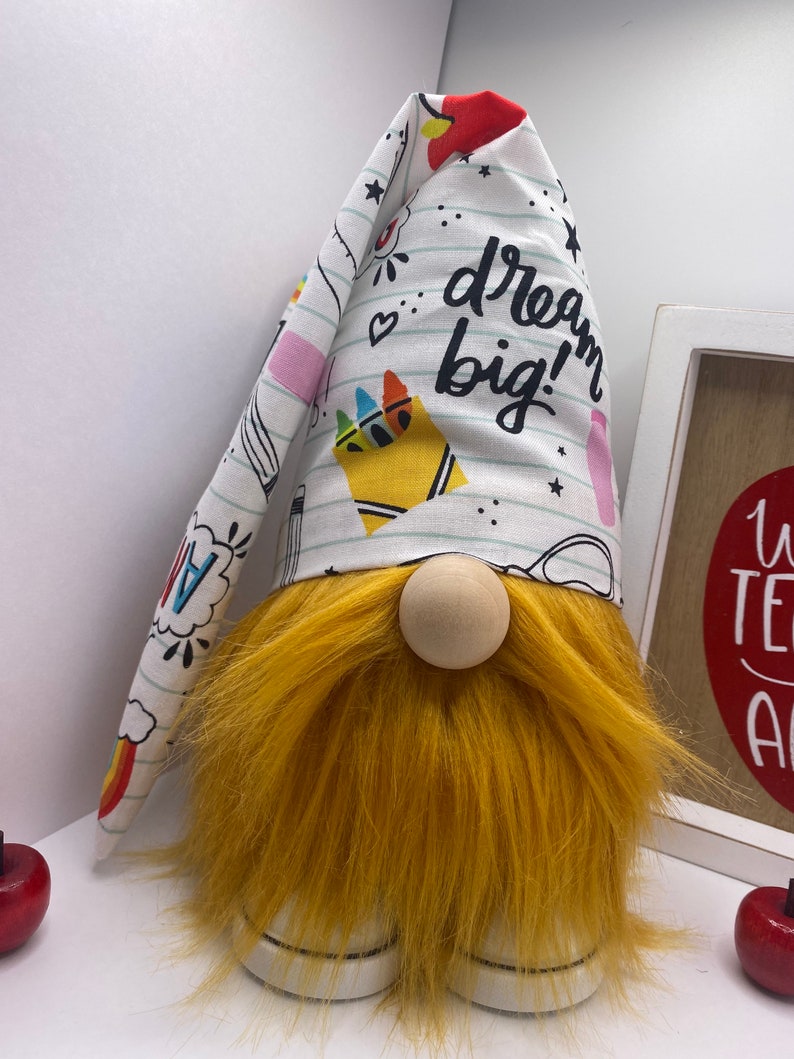 School Gnome Inspirational Classroom Teacher Appreciation | Etsy