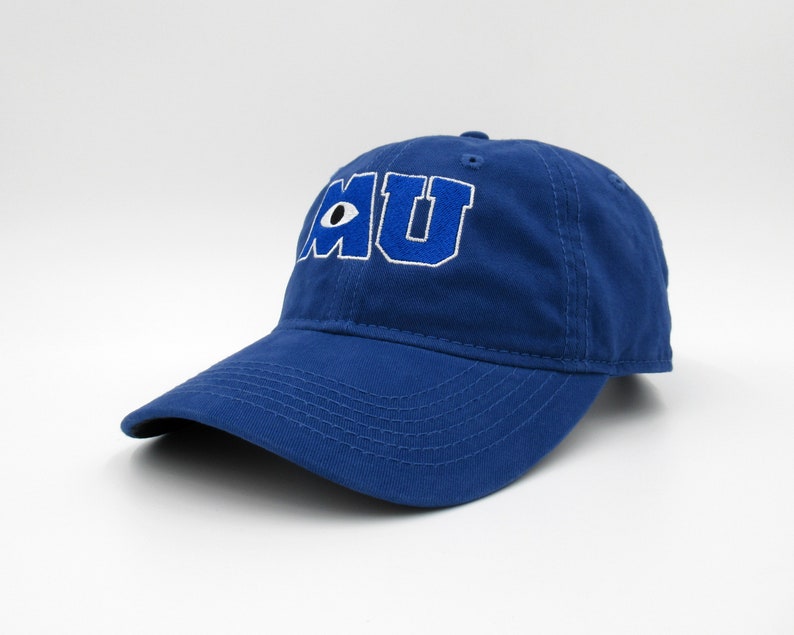 MU Monsters University Hat Embroidered Cap Stitched Baseball - Etsy