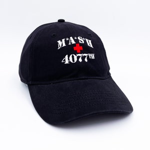 MASH 4077th Embroidered Cap, M*A*S*H + 4077th Baseball Cap ...