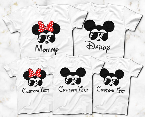 Disney Aviators Mickey Mouse Minnie Mouse Sunglasses T-shirts - Etsy
