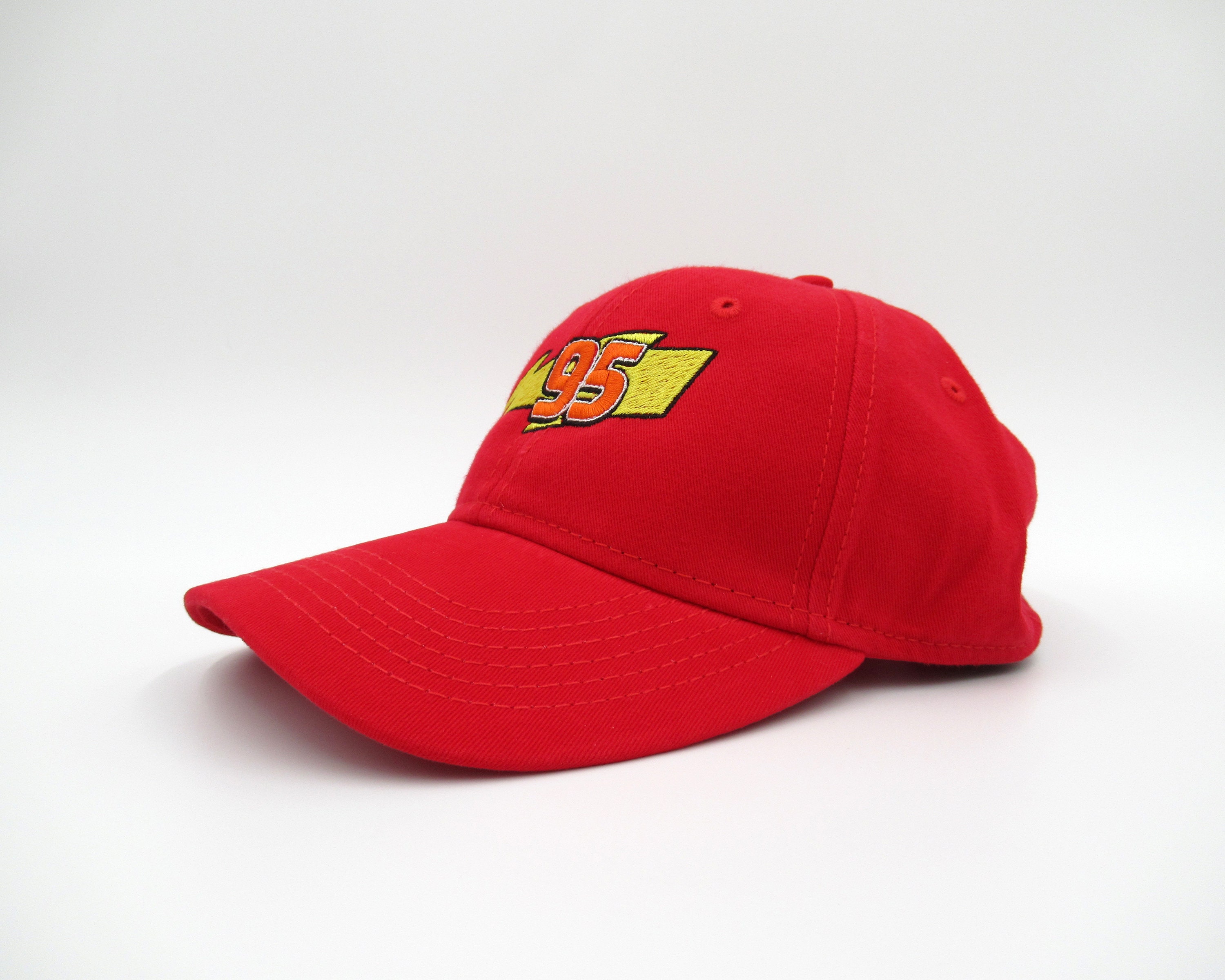 95 Lightning Mcqueen Hat Embroidered Cap Stitched Baseball | Etsy
