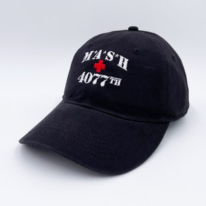 MASH 4077th Embroidered Cap, M*A*S*H + 4077th Baseball Cap ...