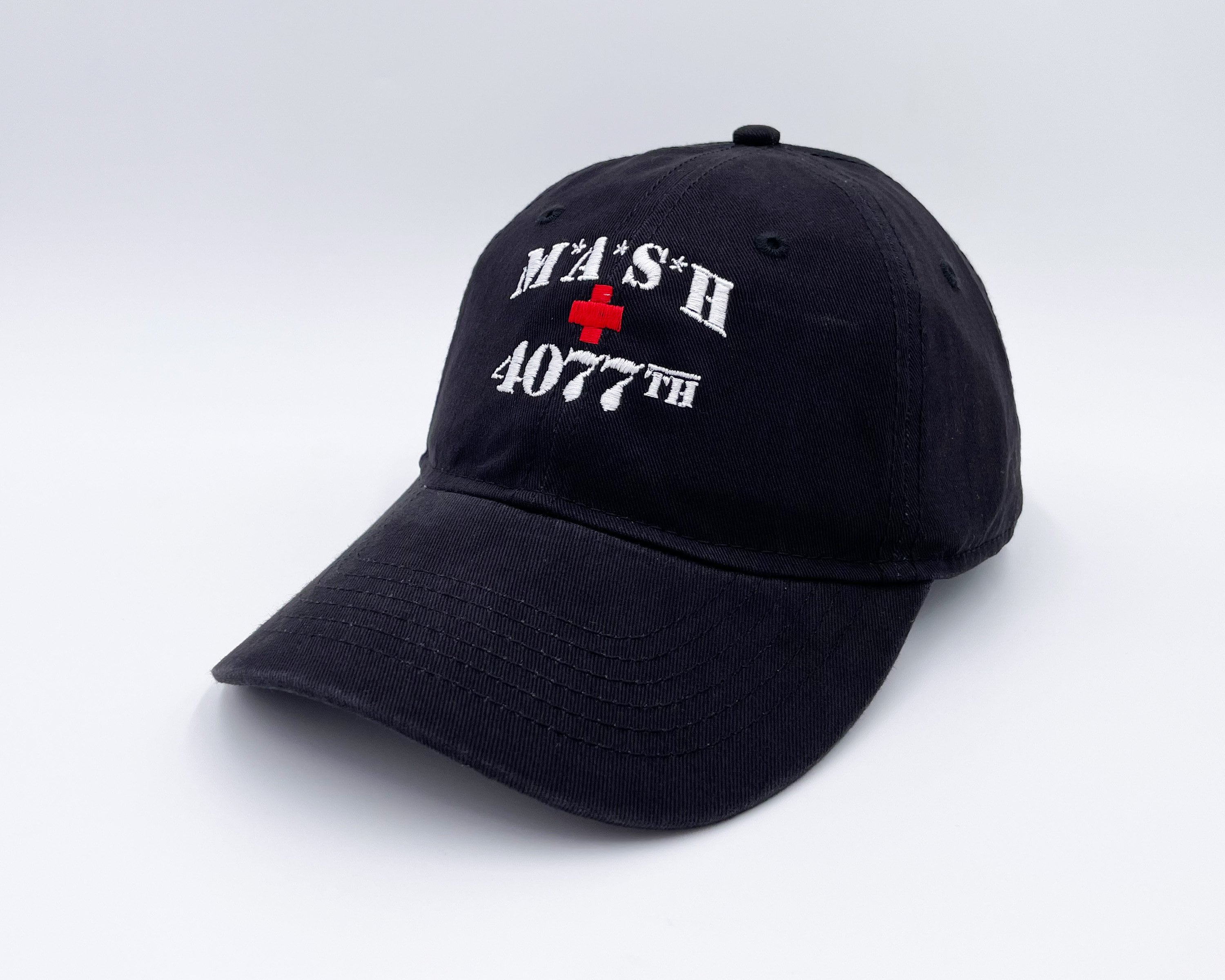 MASH 4077th Embroidered Cap, M*A*S*H + 4077th Baseball Cap ...