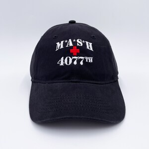 MASH 4077th Embroidered Cap, M*A*S*H + 4077th Baseball Cap ...
