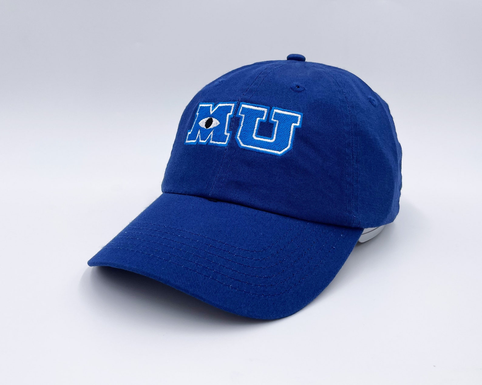 Monsters University Hat Embroidered Baseball Cap MU Design - Etsy