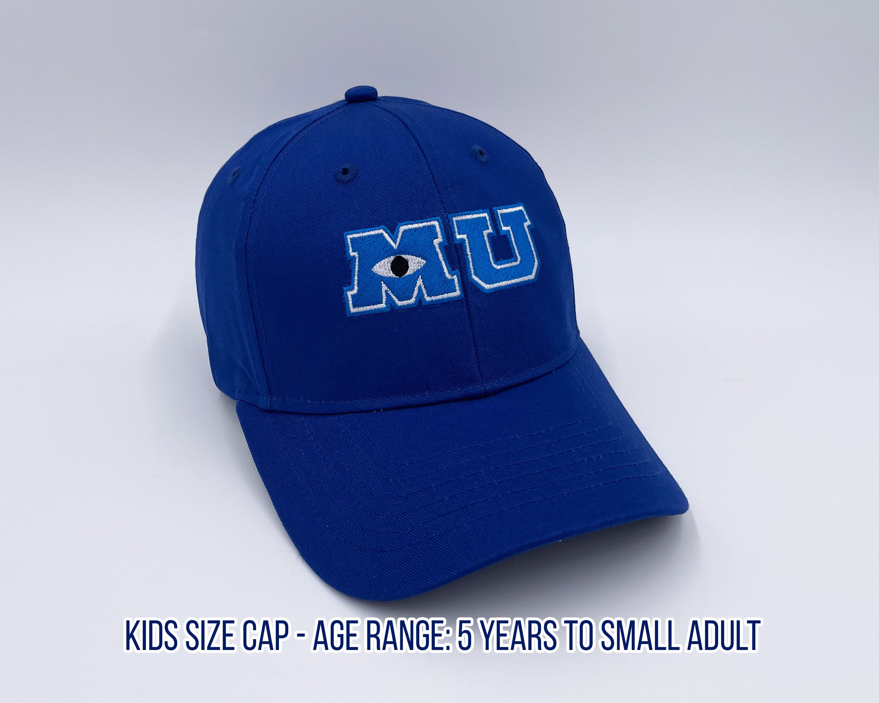 Kids MU Monsters University Hat Youth Size Embroidered Cap | Etsy