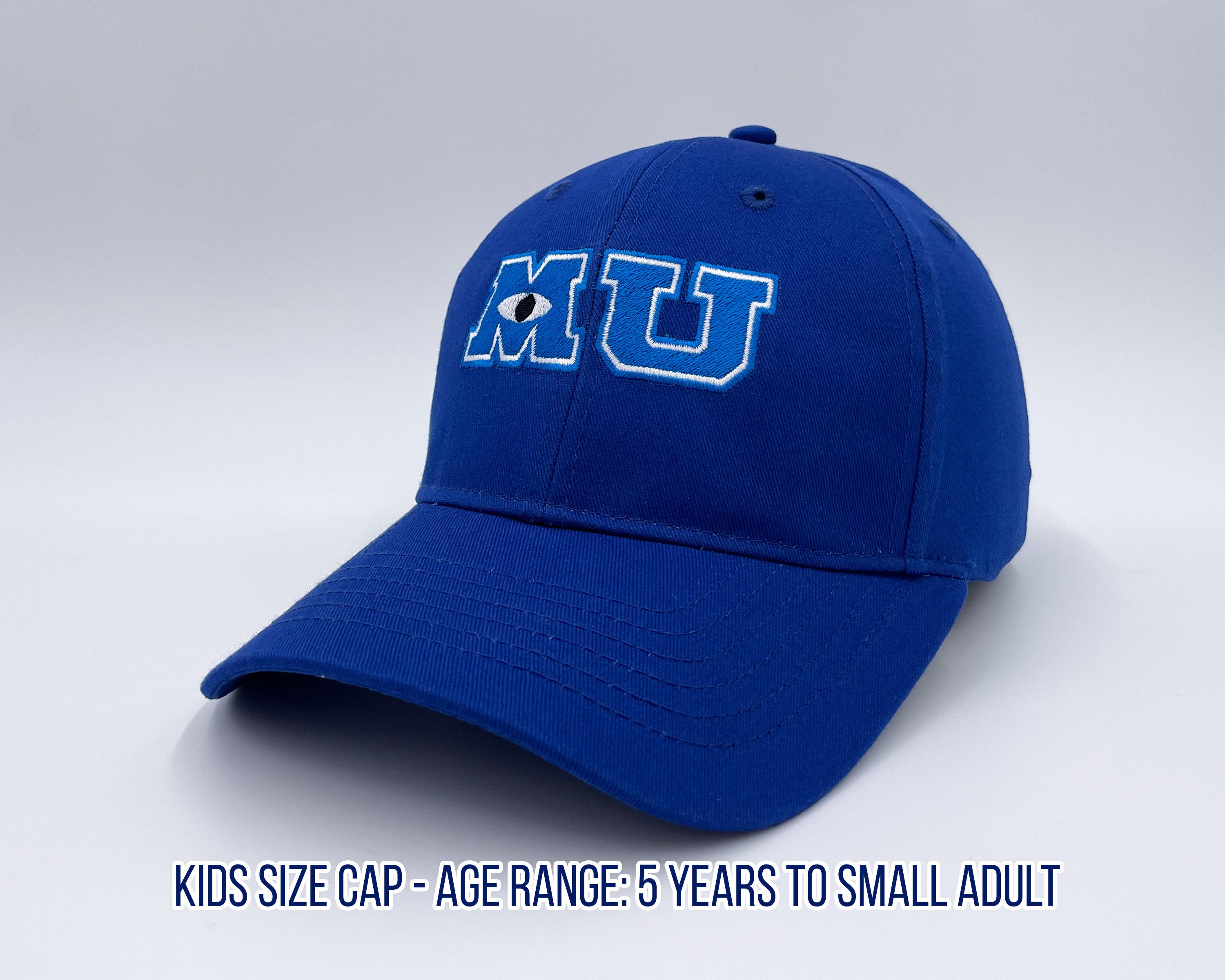 Kids MU Monsters University Hat Youth Size Embroidered Cap | Etsy