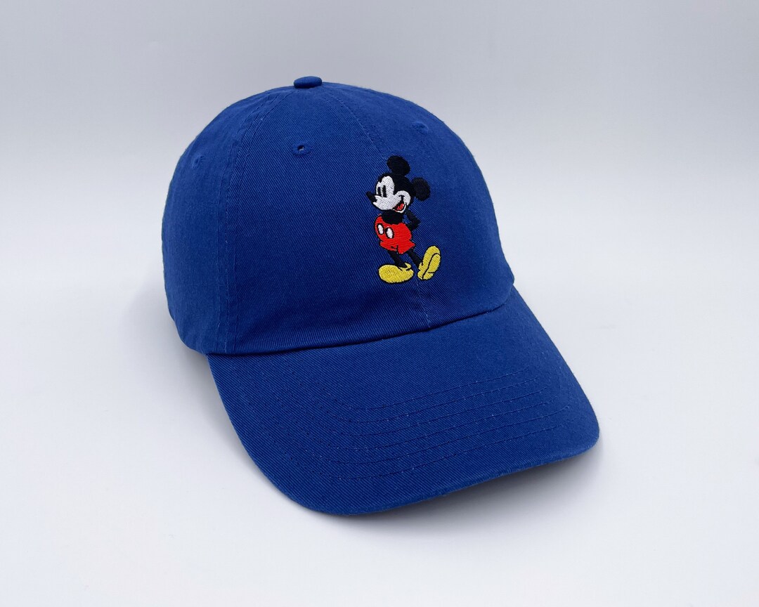 Vintage Mickey Mouse Embroidered Cap, Adjustable Adult Cap, WDW ...