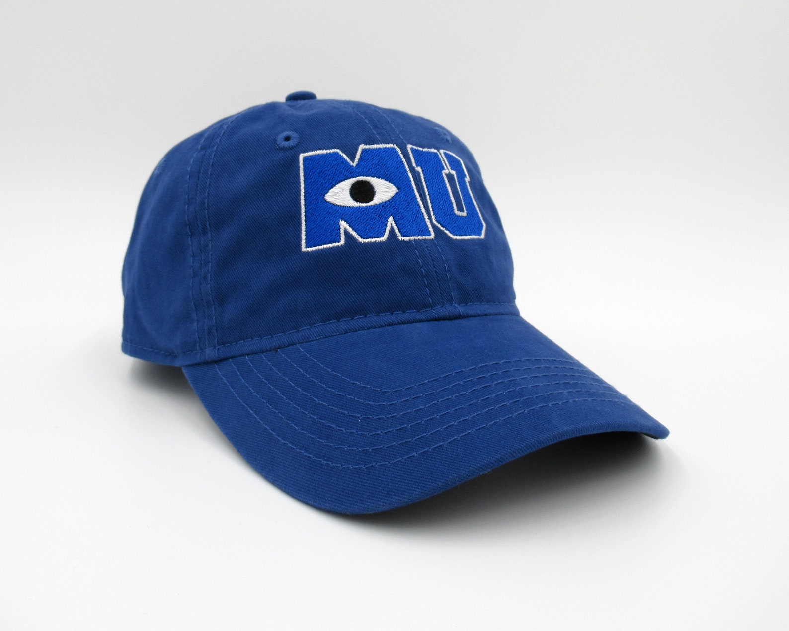 MU Monsters University Hat Embroidered Cap Stitched Baseball - Etsy