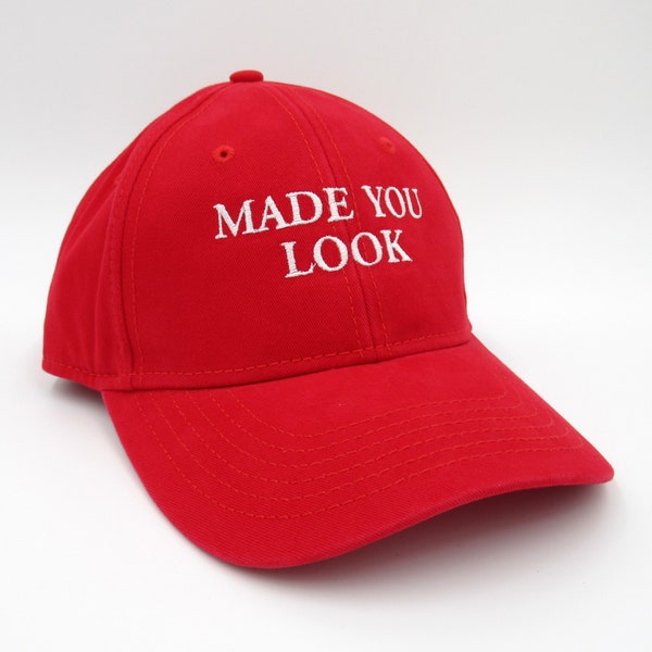 Made You Look Hat - Etsy