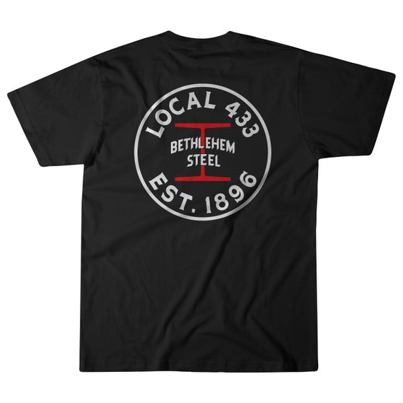 Ironworker T-shirt Bethlehem Steel Local 433 Union | Etsy