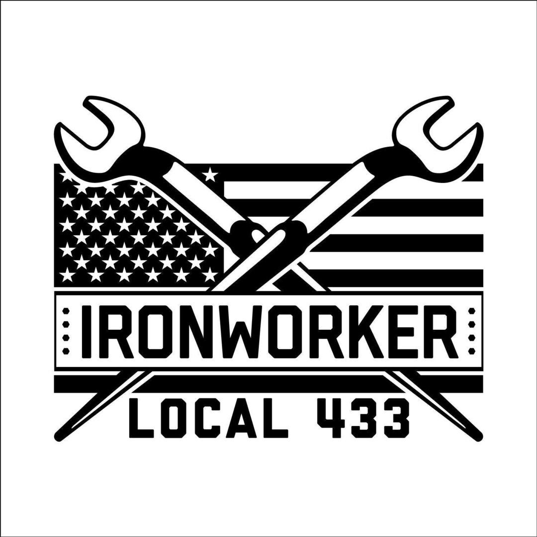 Ironworker American Flag and Spud Wrench SVG, Ironworker SVG for ...