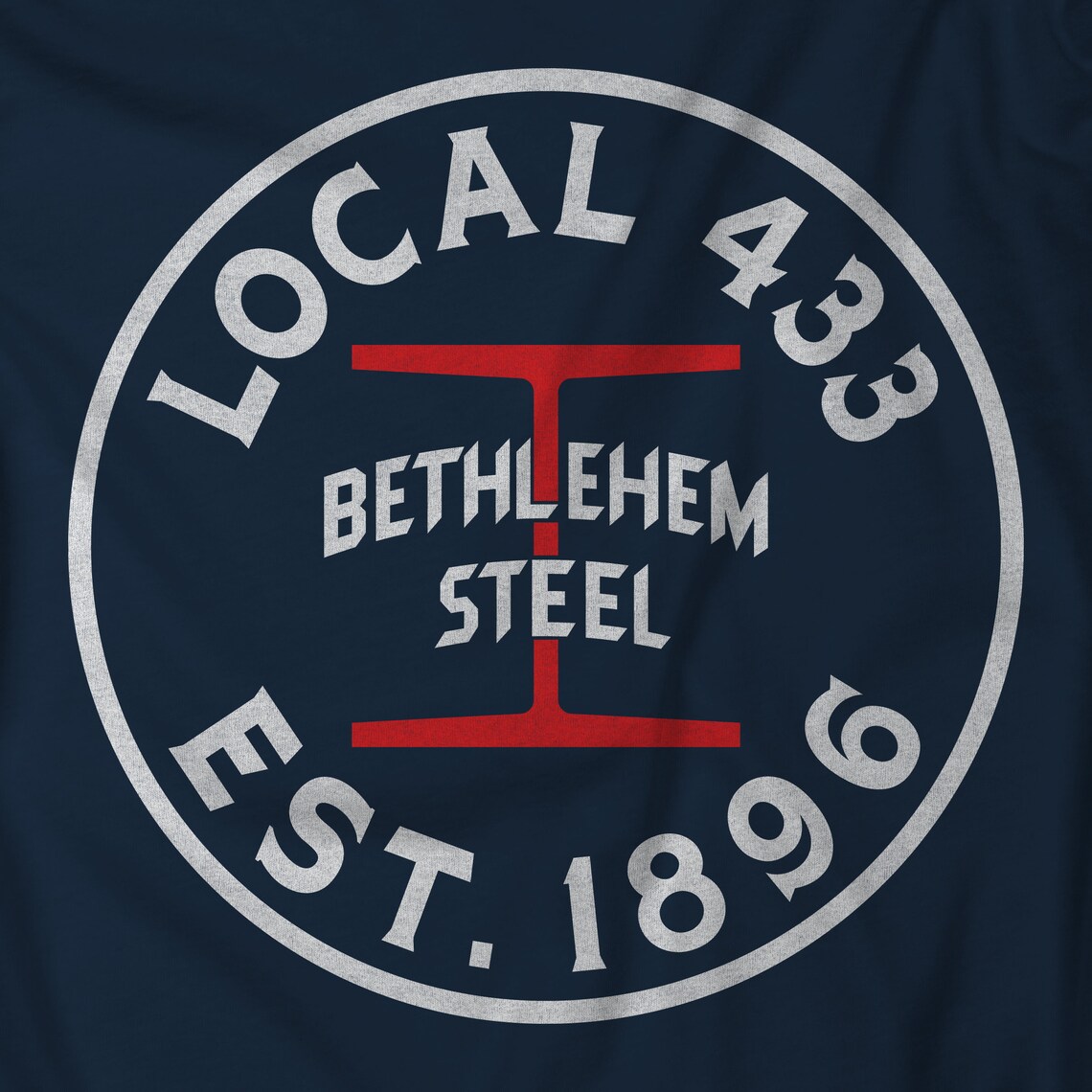 Ironworker T-shirt, Bethlehem Steel, Local 433, Union - Etsy