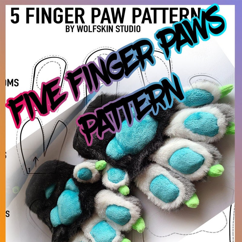 Fursuit Hand Paws - Etsy